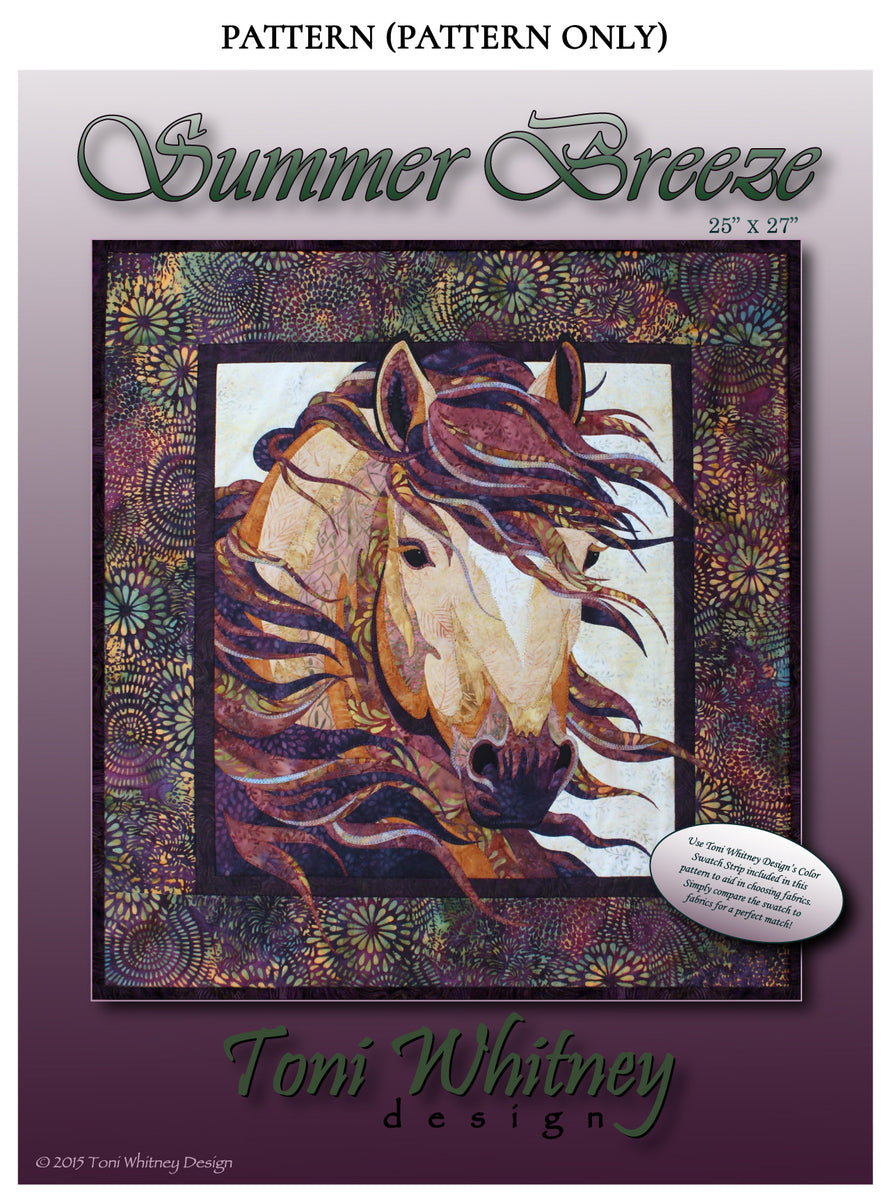 Toni Whitney Pattern and Fabric Kit- Summer Breeze – Little Extra ...