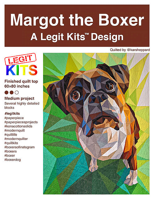 Legit PATTERN Margot the Boxer – Little Extra Something Special Fabric ...