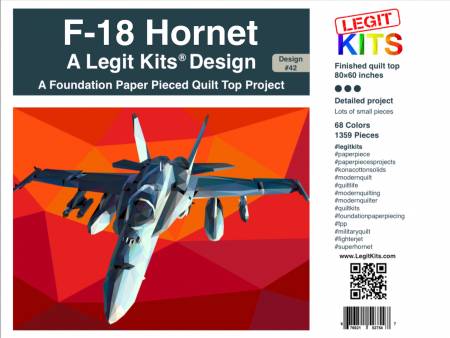 Legit PATTERN F18 Hornet – Little Extra Something Special Fabric Place